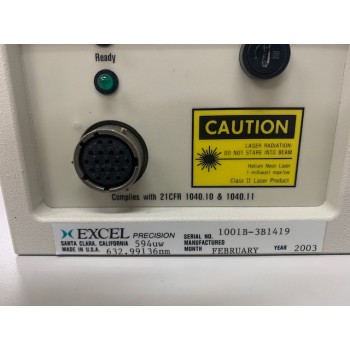 Excel Precision 1001B-3B1419 Helium Neon Laser Head